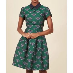 ModCloth Dresses | 1950s Retro Pinup Baby Blue Dress Xs | Poshmark